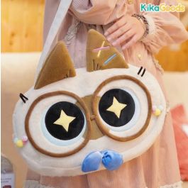(MD) Azukisan campus-Plush shoulder bag